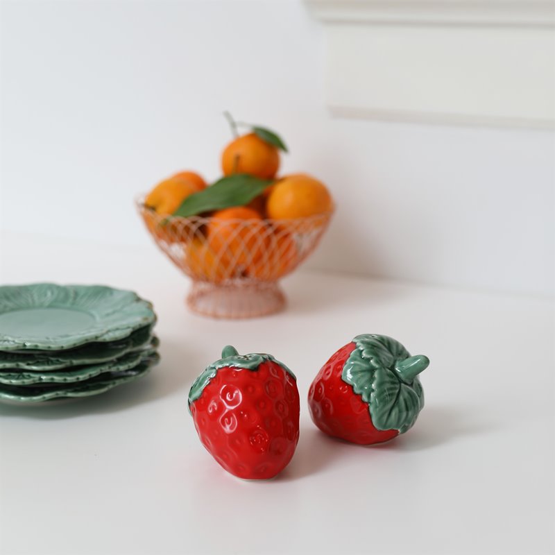 Strawberry salt and pepper shakers store