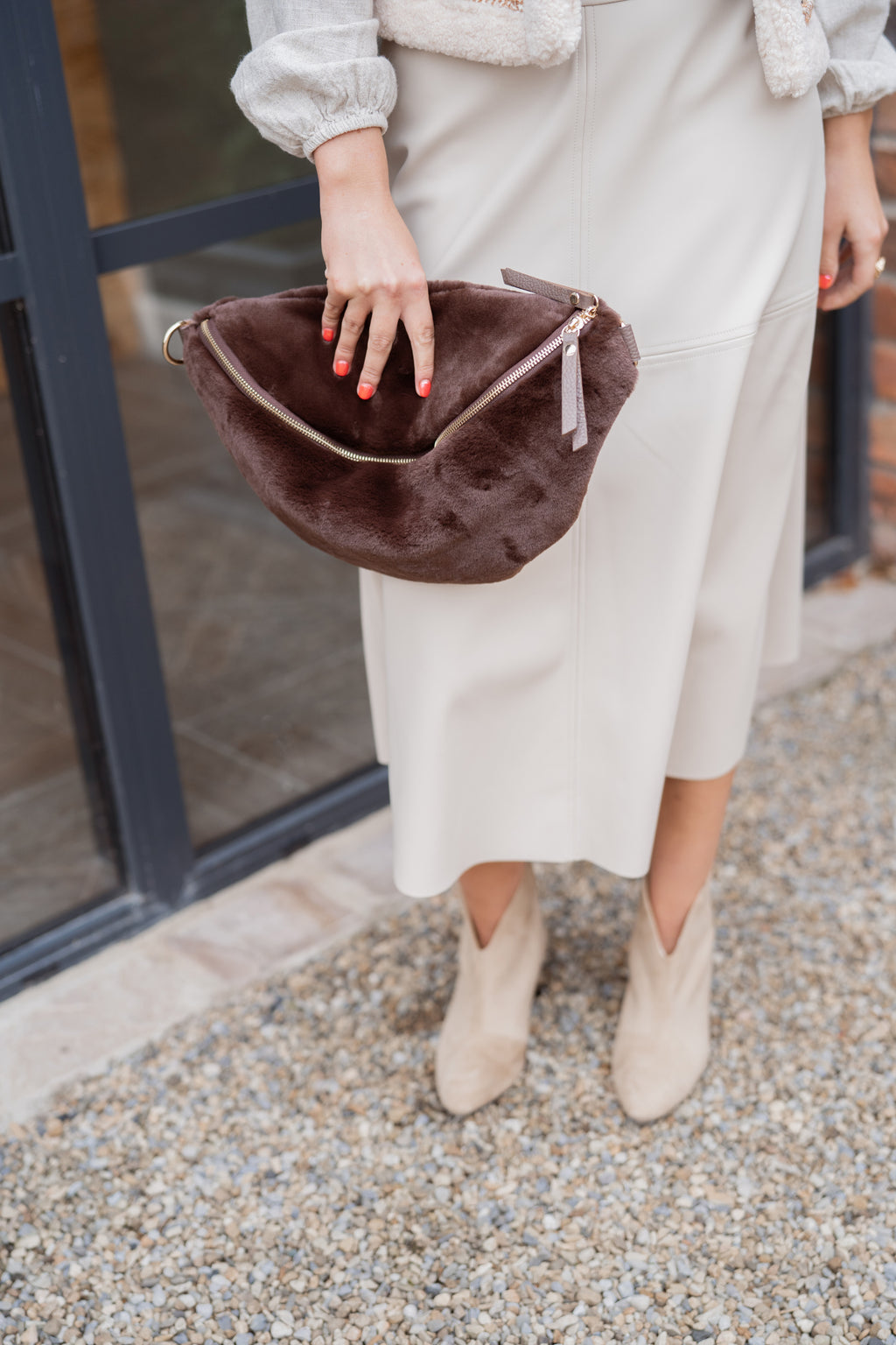 Willa cross body bag (chocolate brown) – Sansom Reed