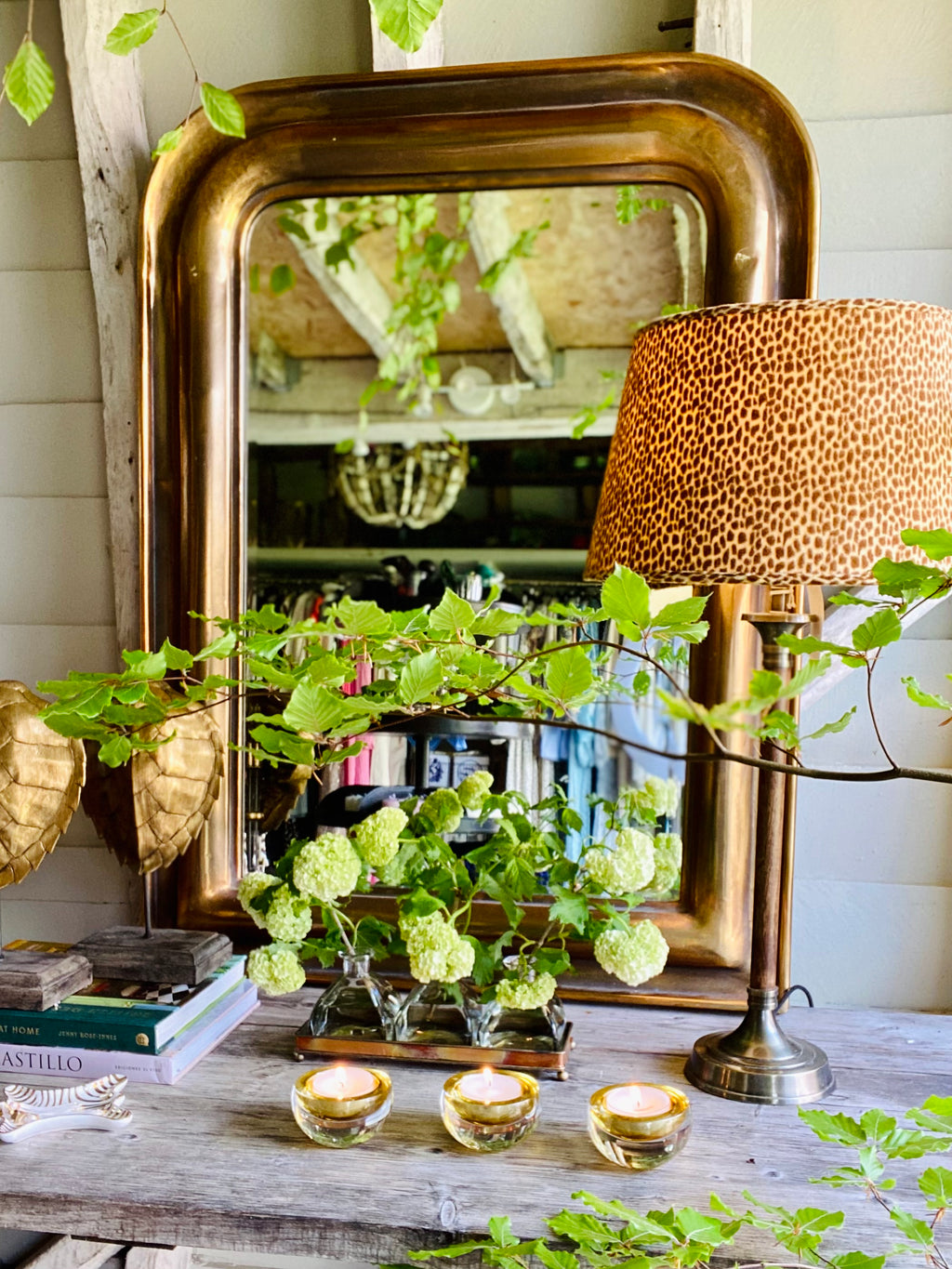 Heavy Crystal Gold Tea Light – Sansom Reed